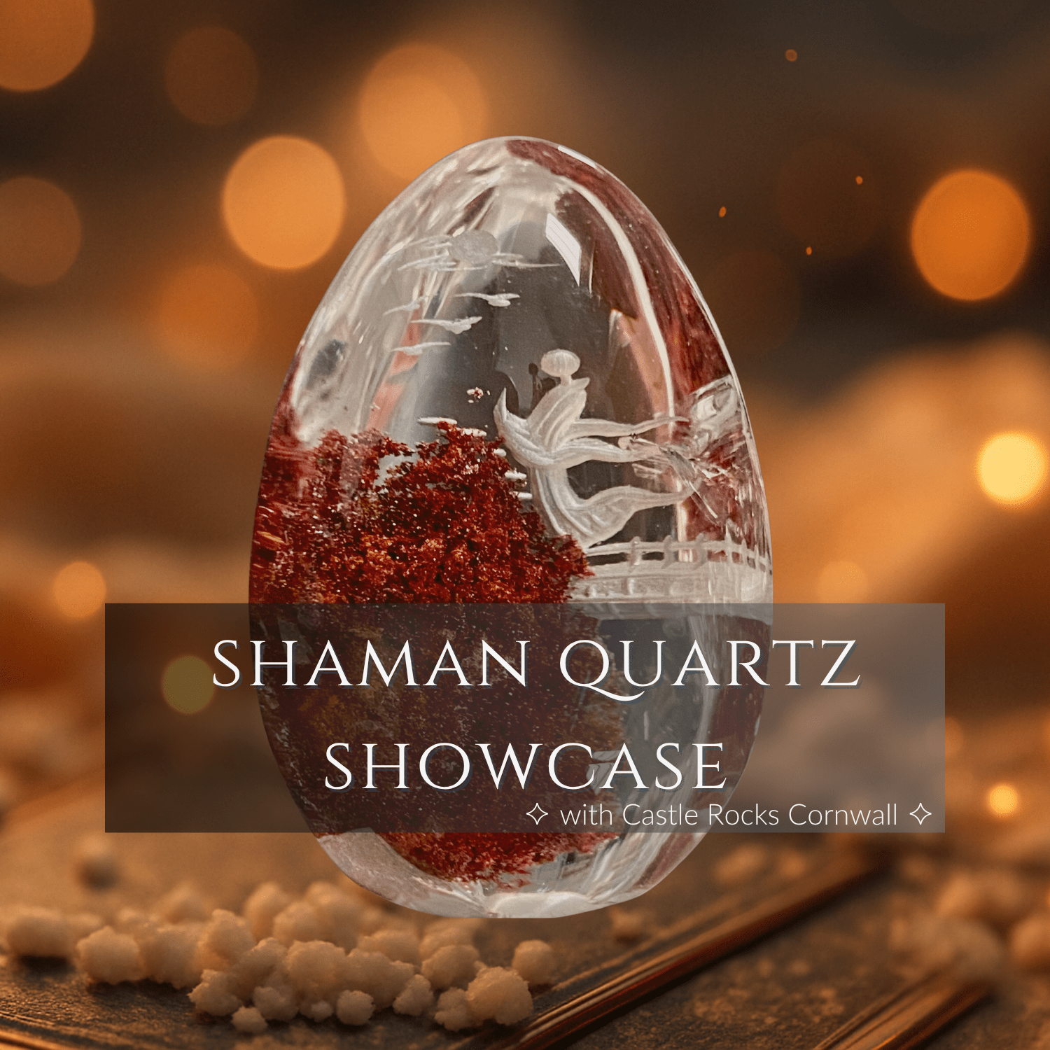 Shaman Quartz Collection - Castle Rocks Cornwall