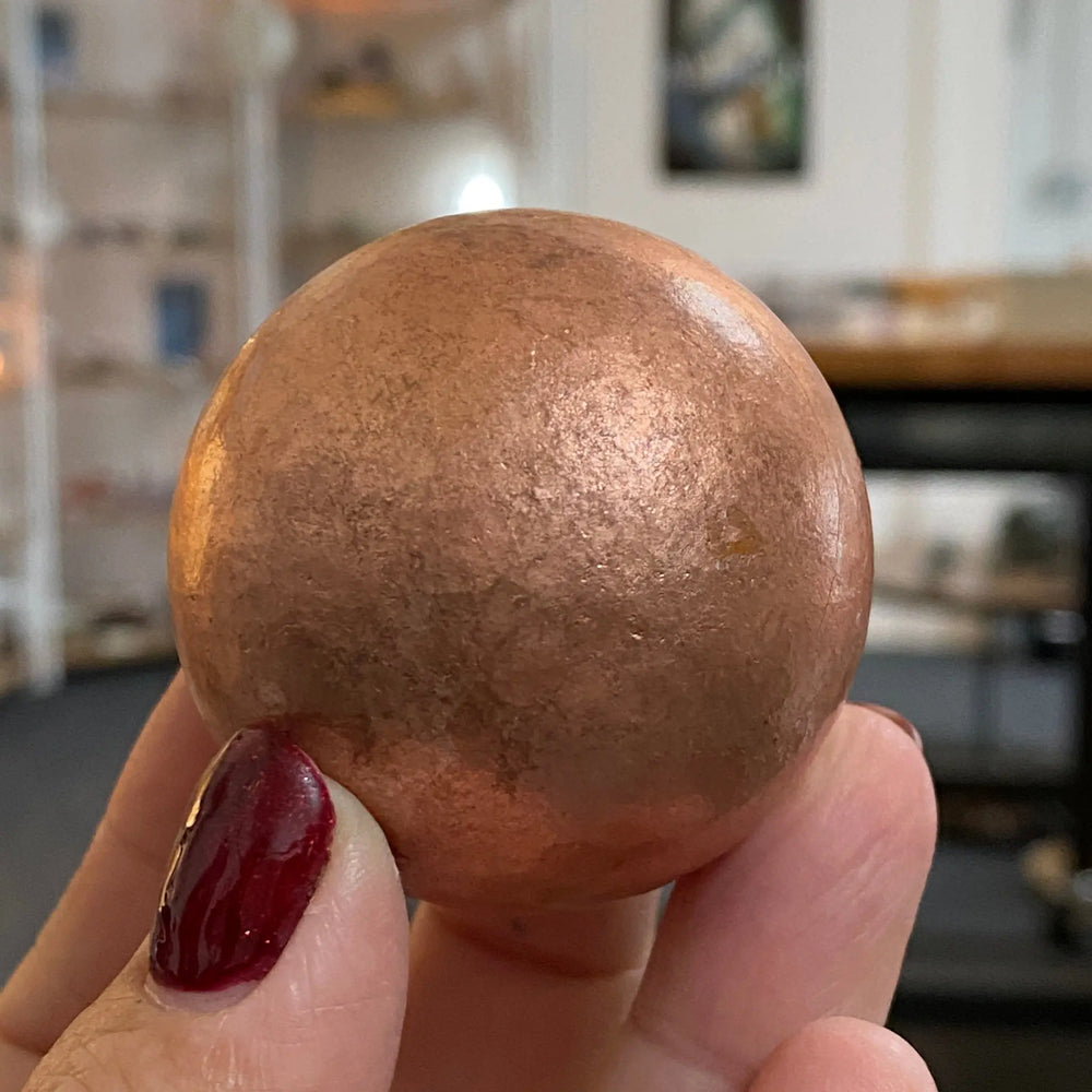 Copper Spheres - Castle Rocks Cornwall