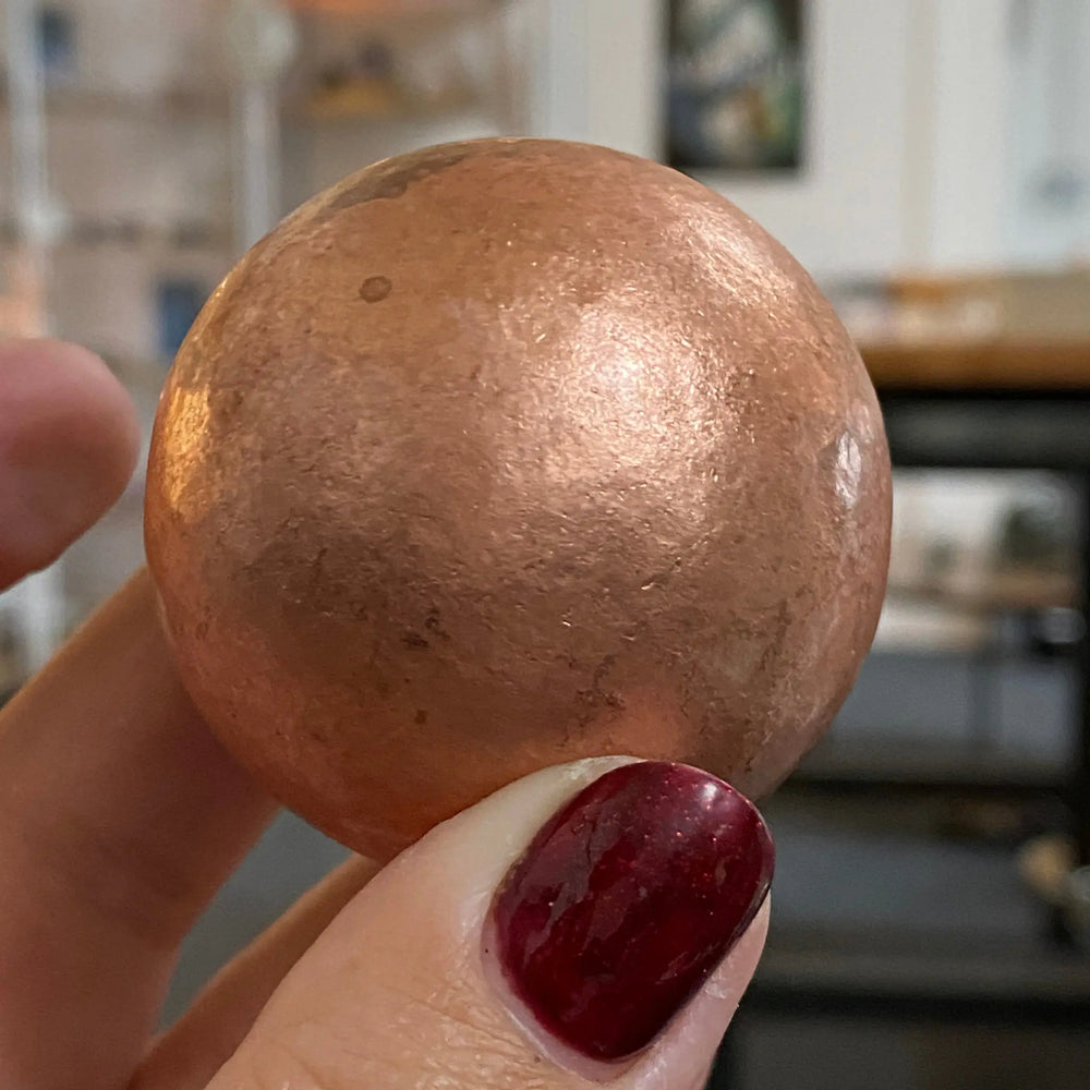 Copper Spheres - Castle Rocks Cornwall